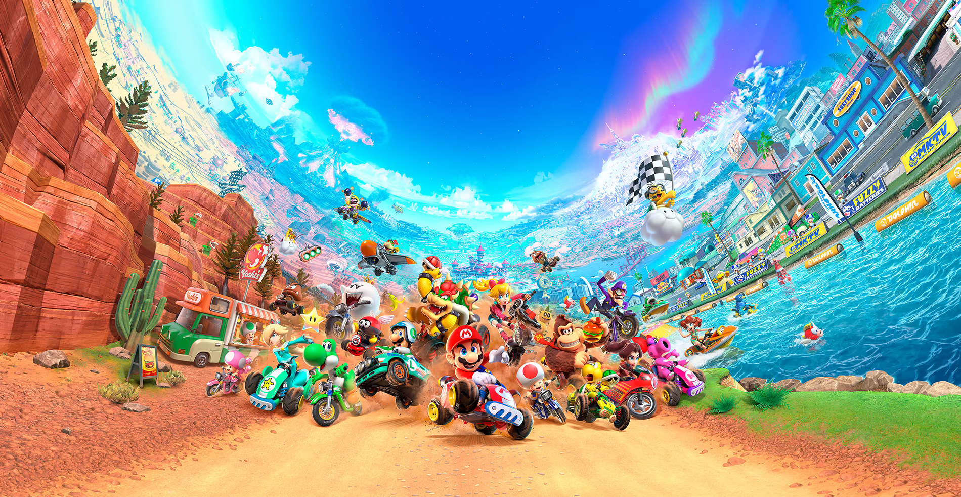 Mario Kart World Guide - Unlock Characters, Tracks, Outfits & Items